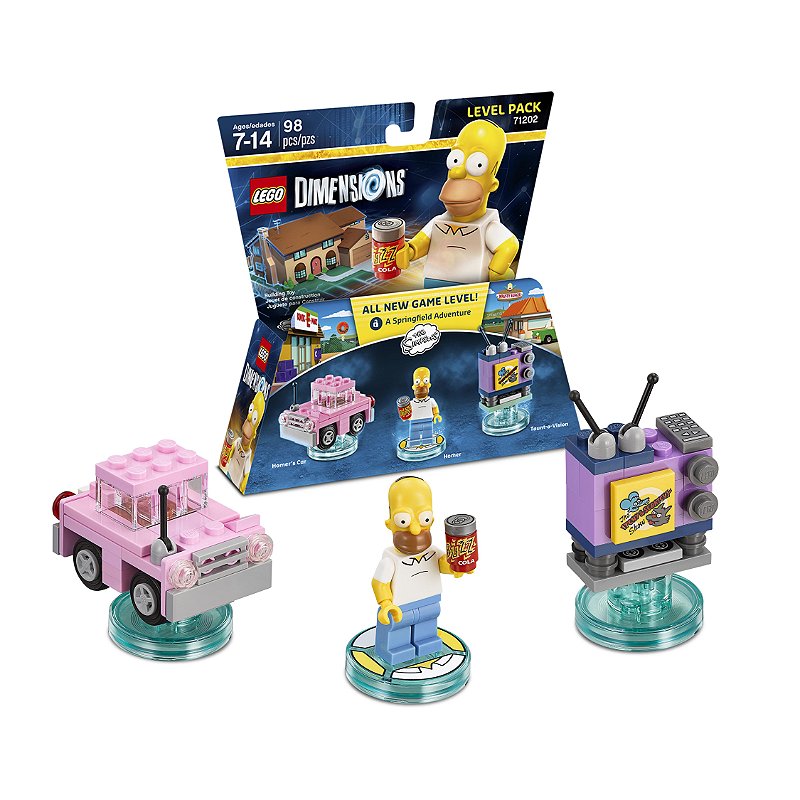Simpsons Level Pack - LEGO Dimensions - Game Games - A Loja Mais POP do ...