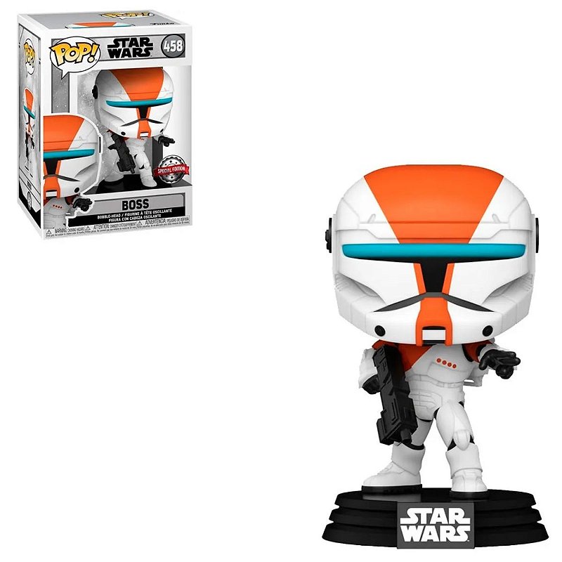 Funko Pop Star Wars 458 Commando Boss Exclusive - Game Games - A Loja ...
