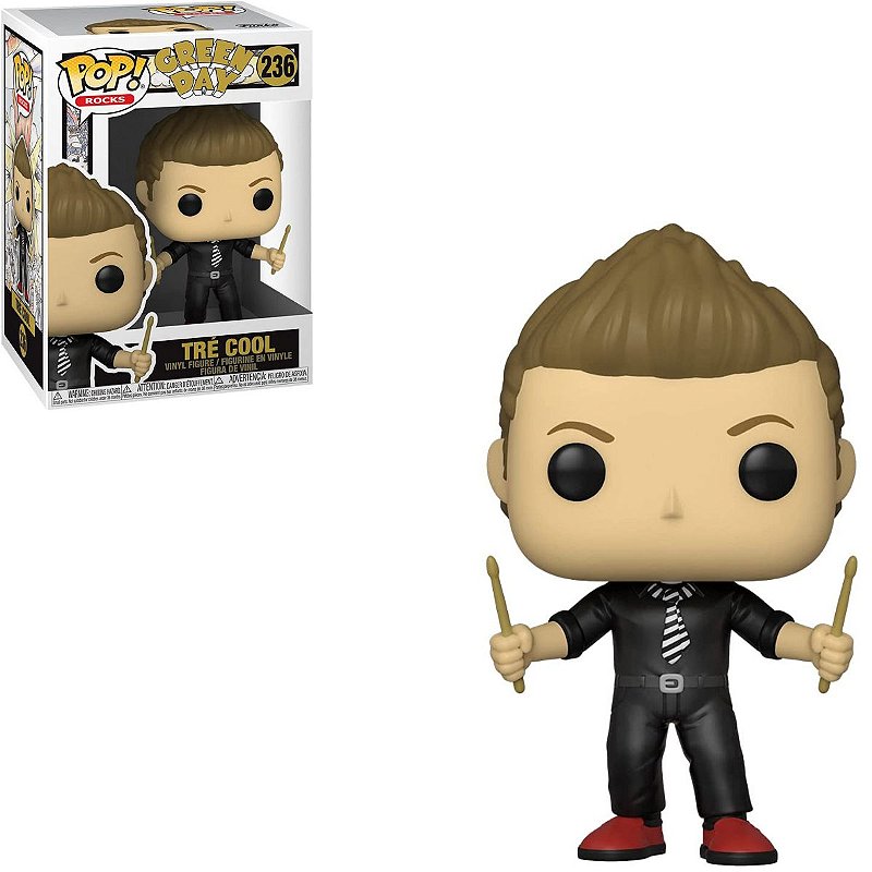 Funko Pop Green Day 236 Tre Cool - Game Games - A Loja Mais POP do ...