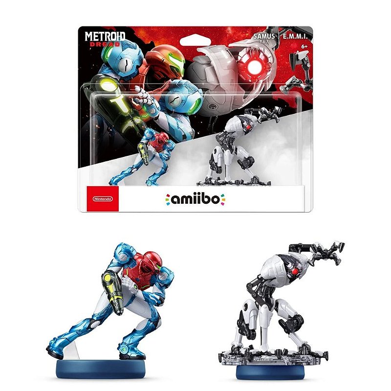 Amiibo Samus & E.M.M.I Metroid Dread 2-pack - Game Games - A Loja Mais ...