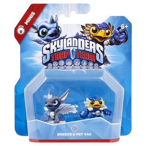 Skylanders Trap Team Mini - Breeze & Pet Vac - Game Games - A Loja Mais ...