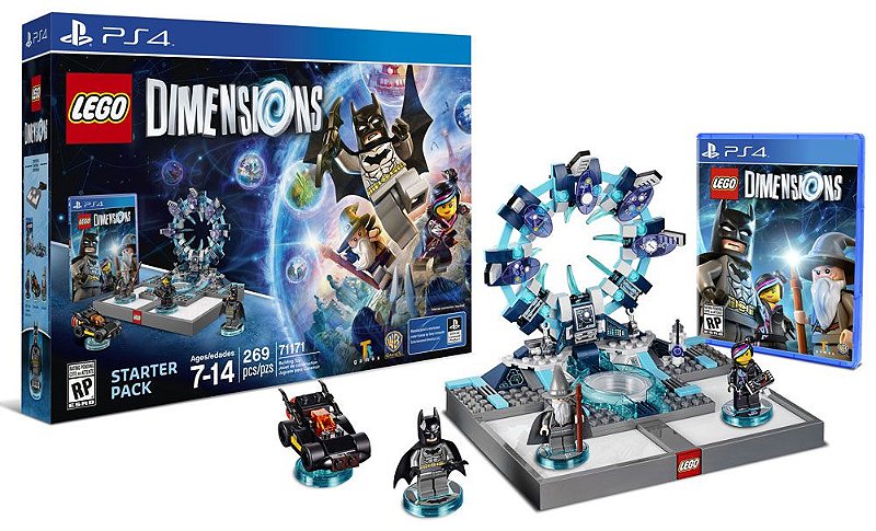 Lego Dimensions Starter Pack PS4 - Game Games - A Loja Mais POP do ...