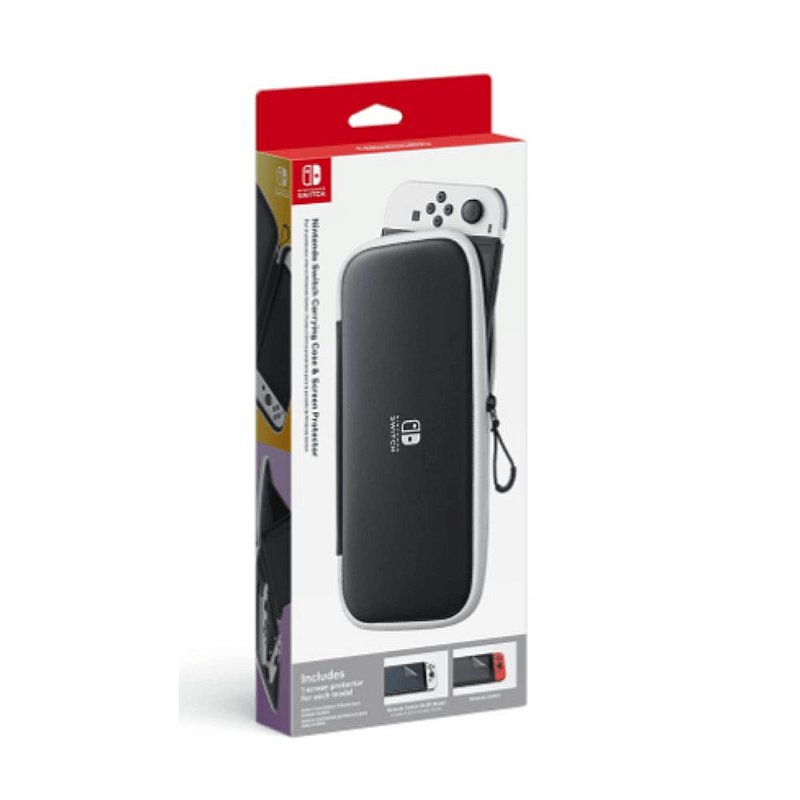 Nintendo Switch Carrying Case Screen Protector Oled Model Switch