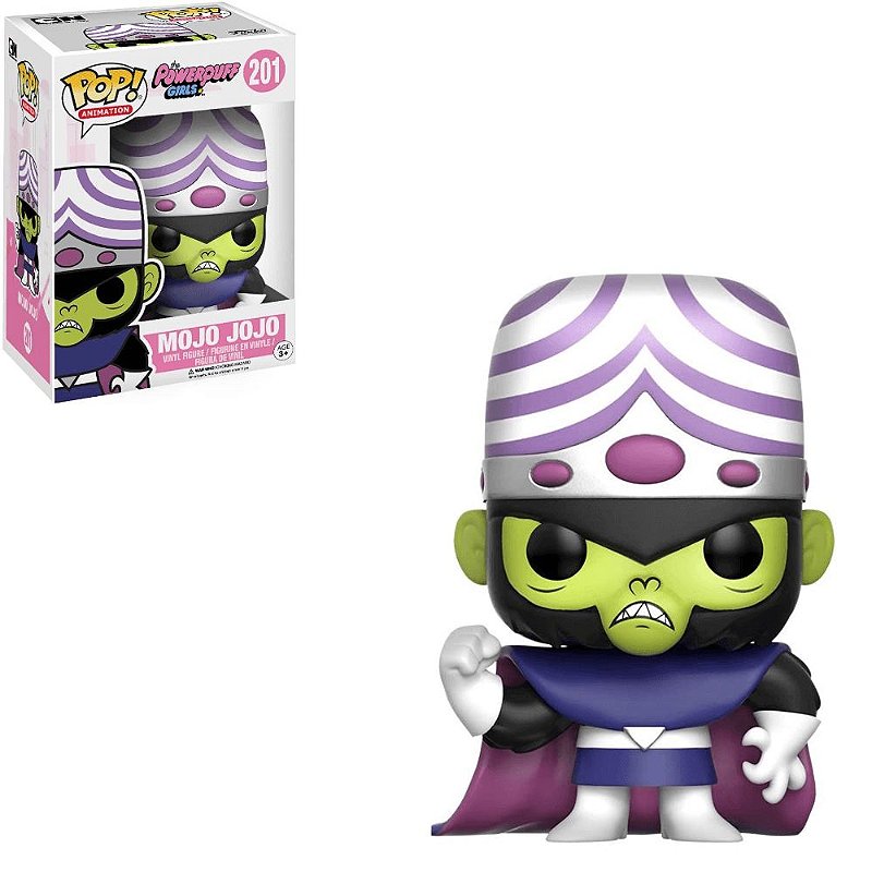 Funko Pop Powerpuff Girls 201 Mojo Jojo Macaco Louco - Game Games - A ...