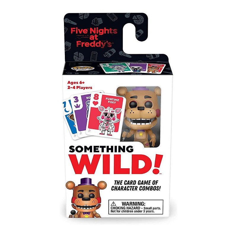 Funko Pop Something Wild Five Nights At Freddys Card Game - Game Games - Loja de Games Online ...