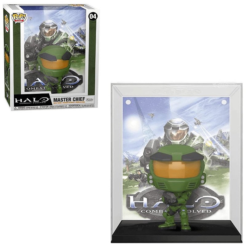 Funko Pop Game Covers Halo 04 Master Chief - Game Games - A Loja Mais ...