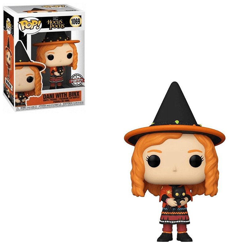 Funko Pop Hocus Pocus 1069 Dani w/ Binx Special - Game Games - A Loja ...