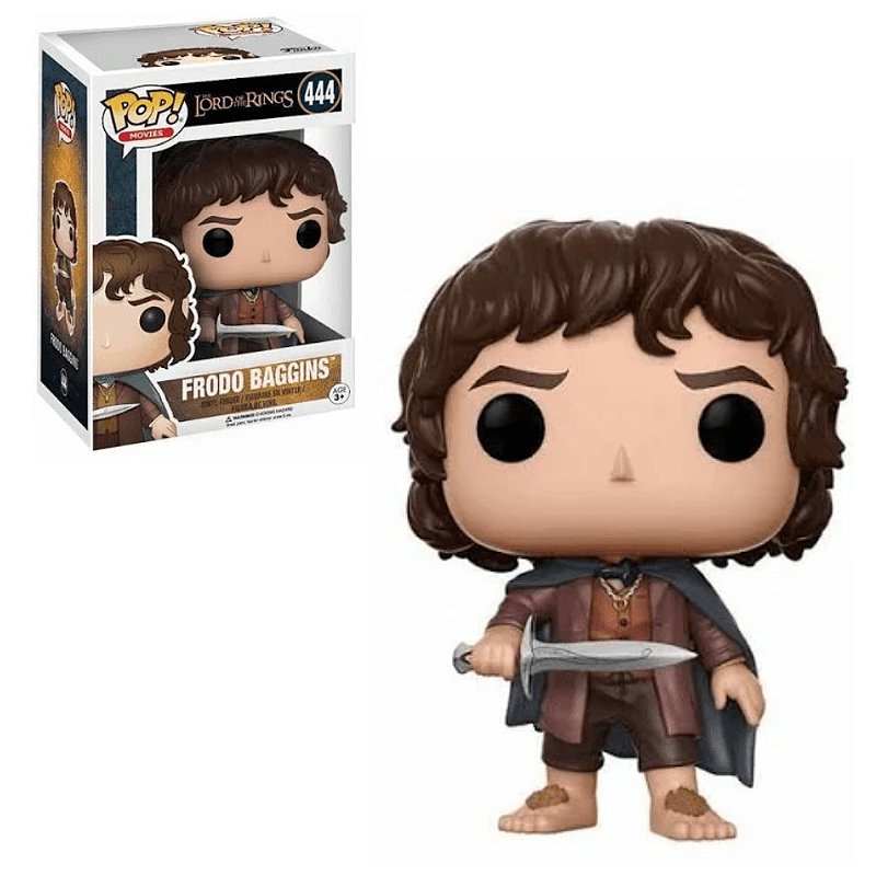 Funko Pop Lord Of The Rings 444 Frodo Baggins - Game Games - A Loja ...
