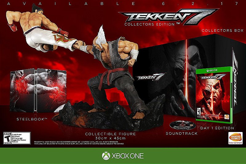 Tekken 7: Collector's Edition - Xbox One - Game Games - A Loja Mais POP ...