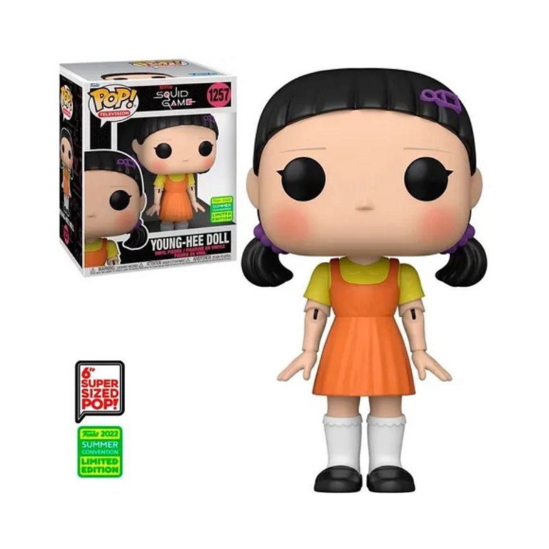 Funko Pop Round 6 Squid Game 1257 Young-hee Doll - Game Games - A Loja ...