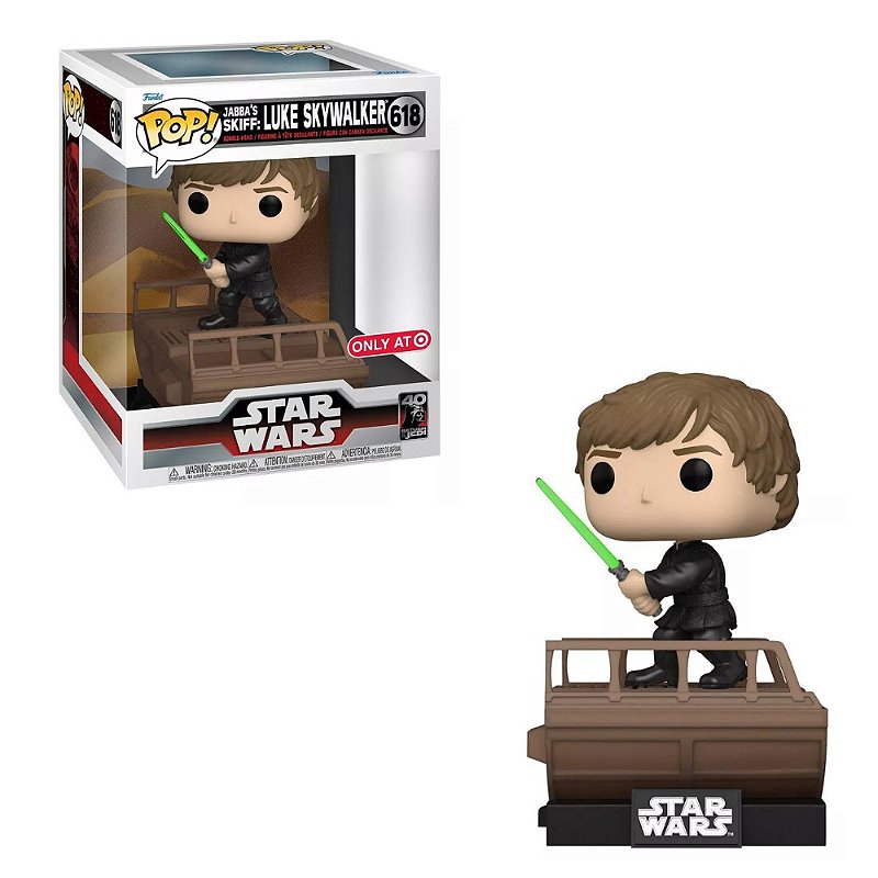 Funko Pop Star Wars Return of The Jedi 618 Jabba's Skiff Luke - Game ...