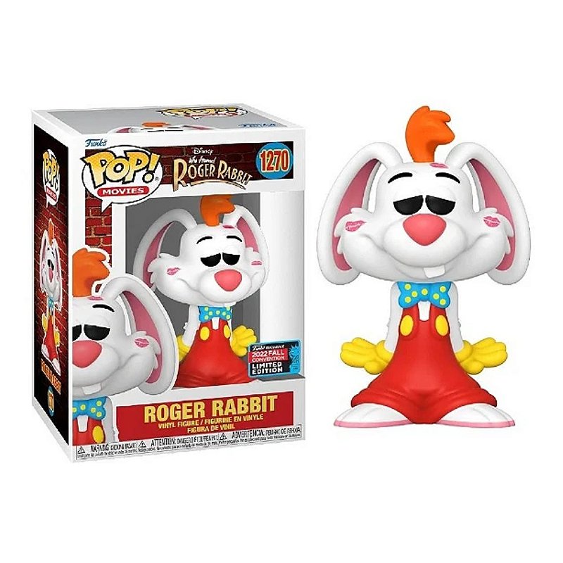 Funko Pop Who Framed Roger Rabbit 1270 Roger Rabbit - Game Games - A ...