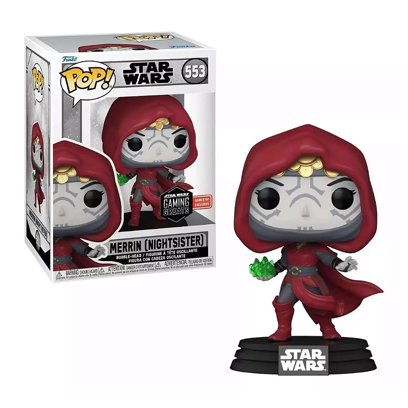 Funko Pop Star Wars 553 Merrin Nightsister Exclusive - Game Games - A ...