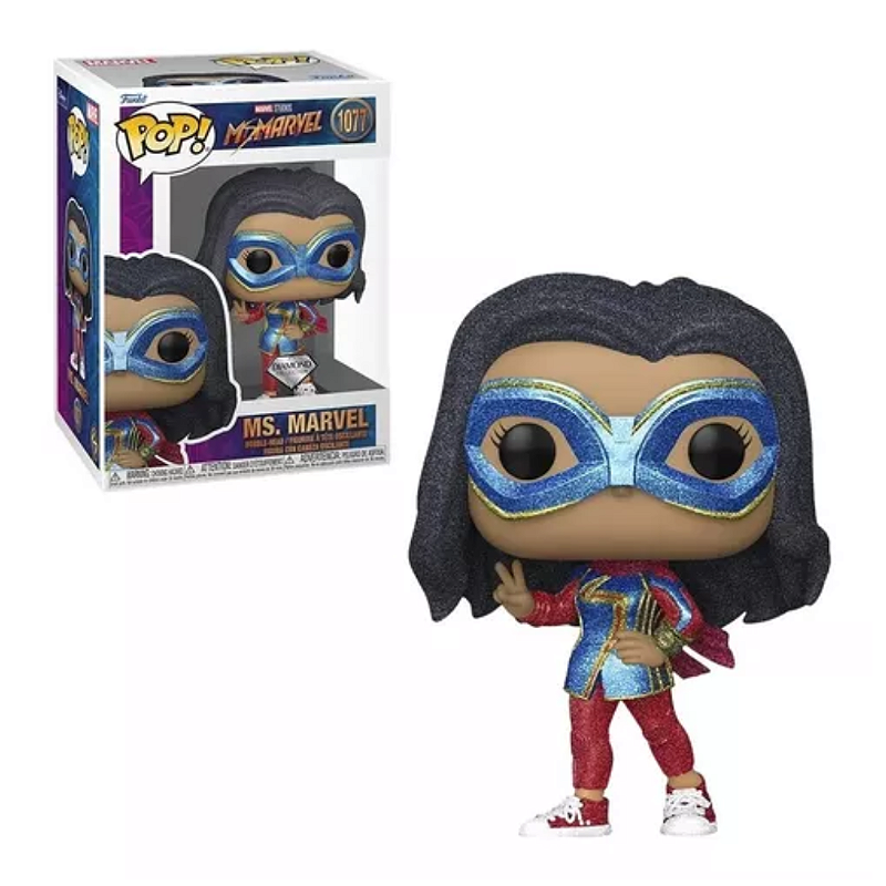 Funko Pop Ms Marvel 1077 Ms. Marvel Diamond Special - Game Games - A ...