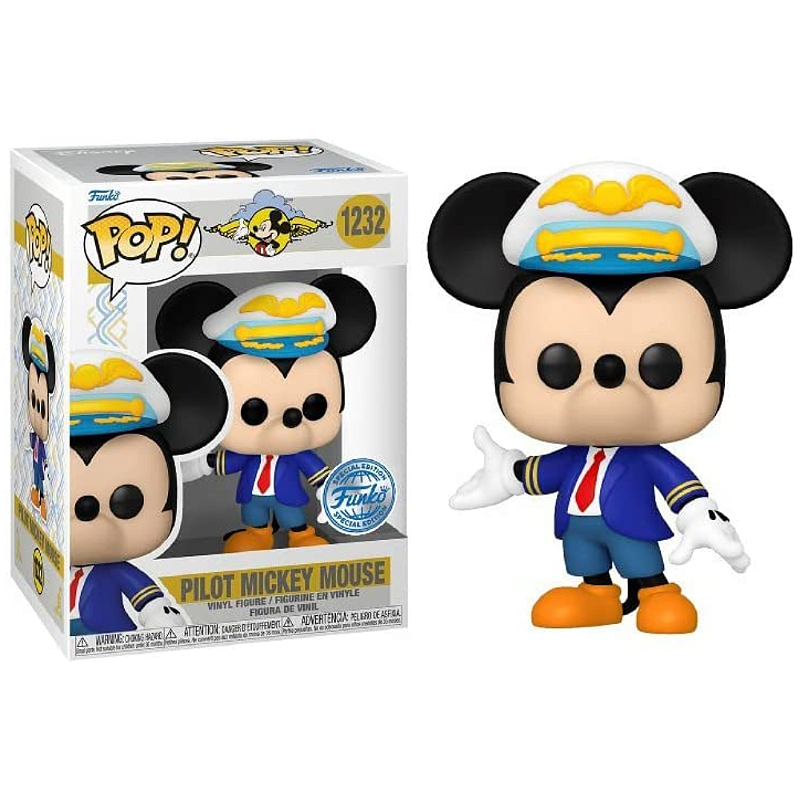 Funko Pop Disney 1232 Pilot Mickey Mouse D23 Expo - Game Games - A Loja ...