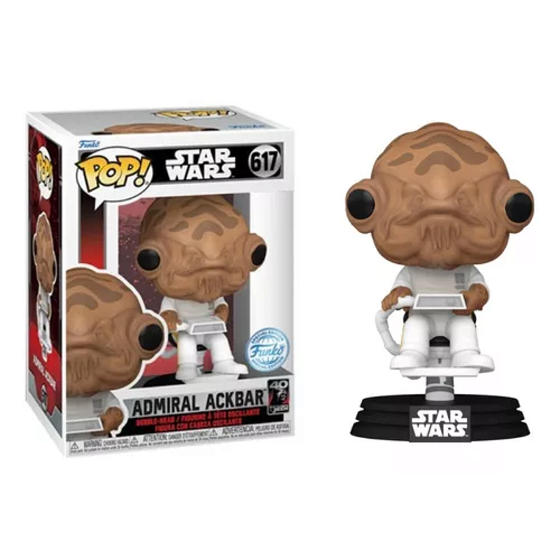 Funko Pop Star Wars Return of The Jedi 617 Admiral Akbar - Game Games ...