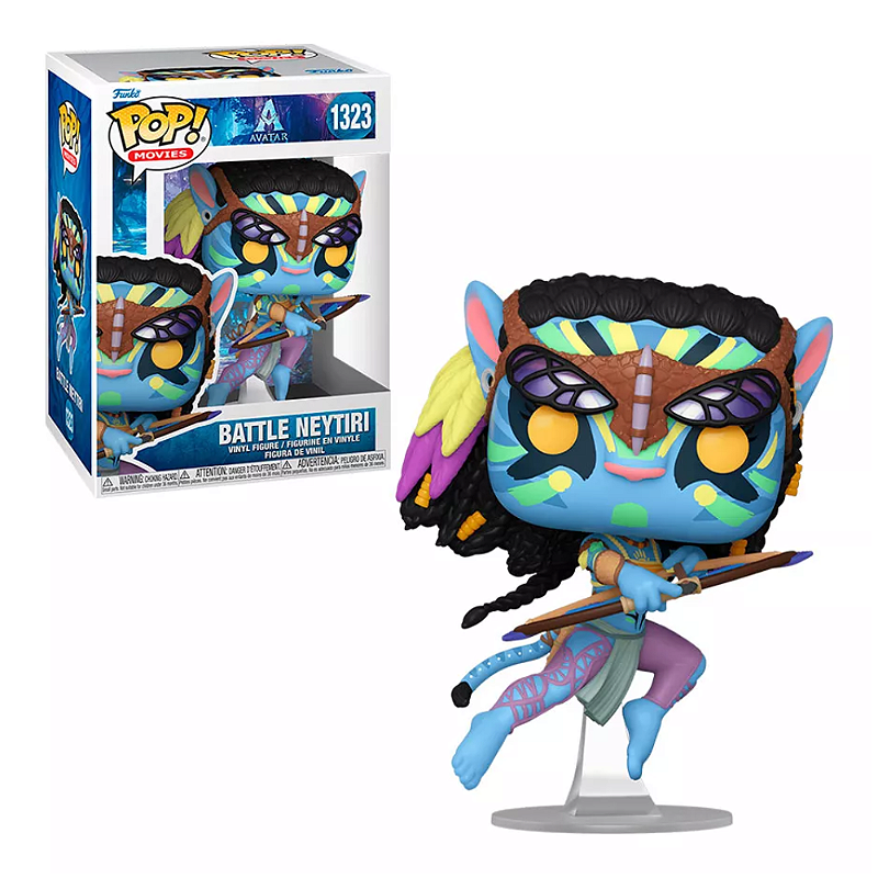 Funko Pop Avatar Movie 1323 Battle Neytiri - Game Games - A Loja Mais ...