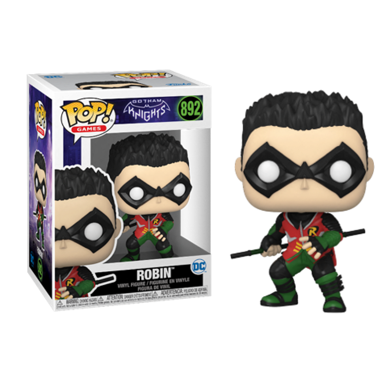 Funko Pop DC Gotham Knights 892 Robin - Game Games - A Loja Mais POP do ...