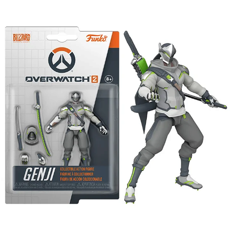 Funko Action Figure Overwatch 2 Genji - Game Games - A Loja Mais POP do Brasil | Vem Conhecer!