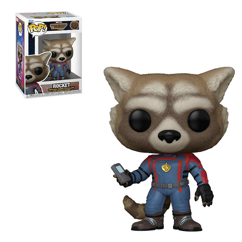 Funko Pop Guardians of the Galaxy 1202 Rocket - Game Games - A Loja ...