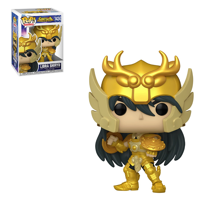 Funko Pop Saint Seiya 1424 Libra Shiryu Zodiaco Gold - Game Games - A ...