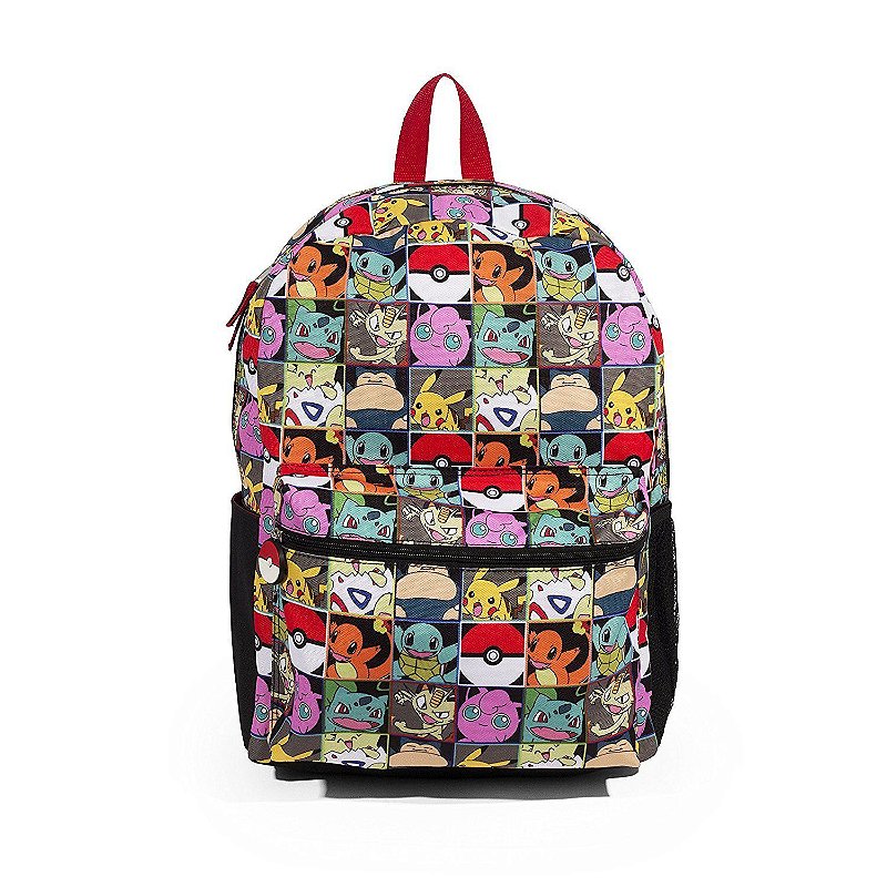 Mochila Pokemon Multi Character Check 16 Backpack - Game Games - A Loja ...
