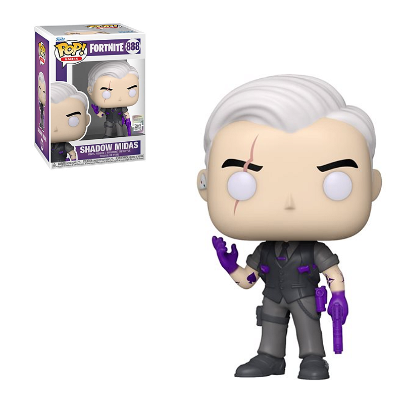 Funko Pop Fortnite 888 Shadow Midas - Game Games - A Loja Mais POP do ...