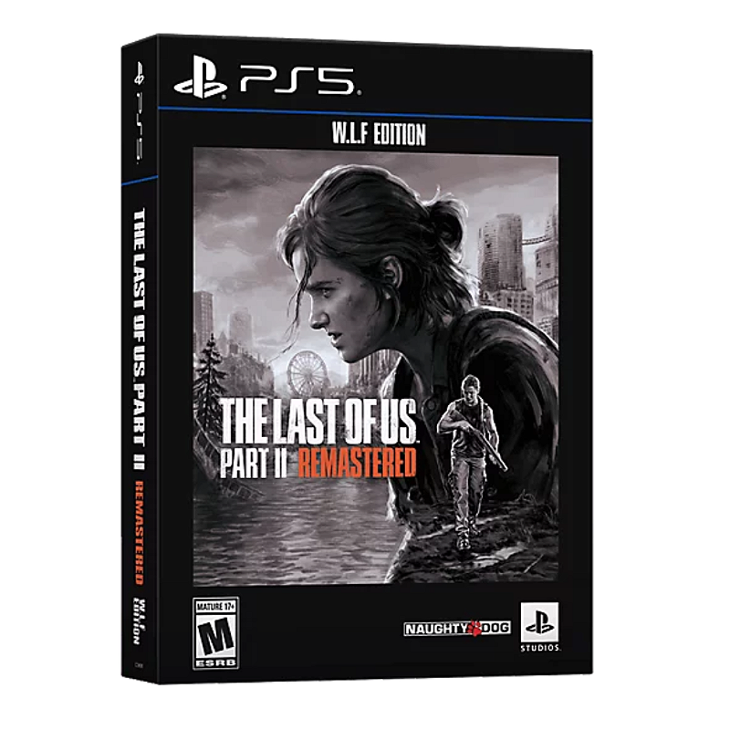 The Last of Us Part II Remastered WLF Edition PS5 Game Games A Loja Mais POP do Brasil Vem Conhecer