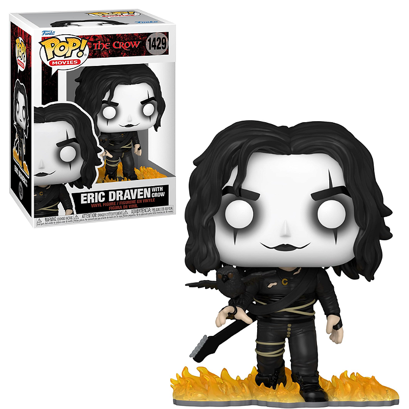 Funko Pop The Crow 1429 Eric Draven W/ Crow - Game Games - A Loja Mais ...