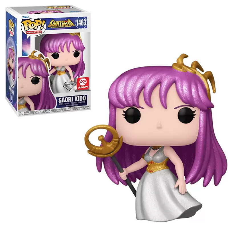 Funko Pop Saint Seiya 1463 Saori Kido Diamond - Game Games - A Loja ...