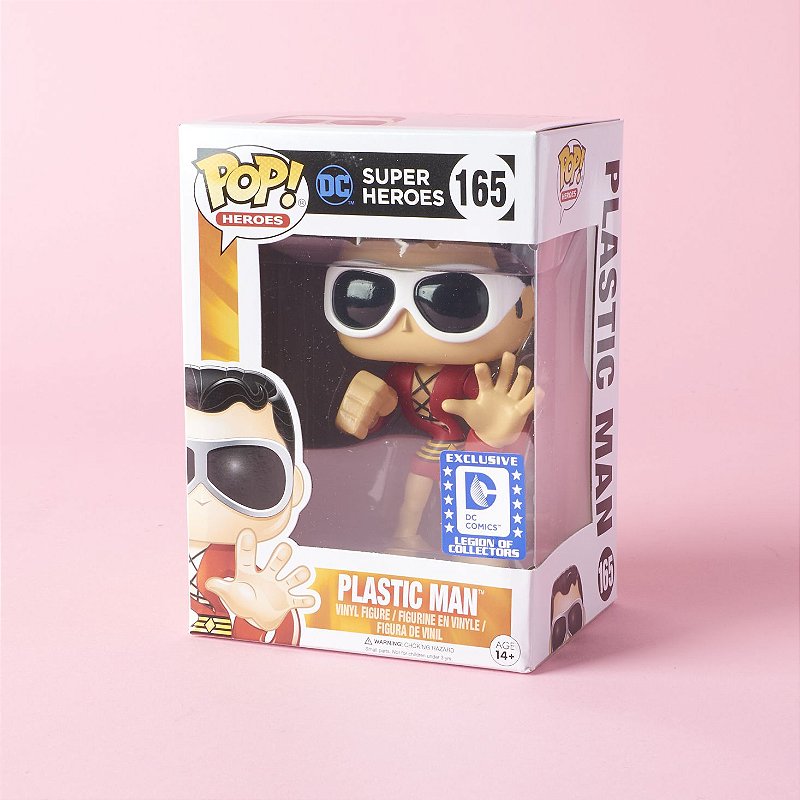 Funko Pop DC Super Heroes 165 Plastic Man Exclusive - Game Games - A ...