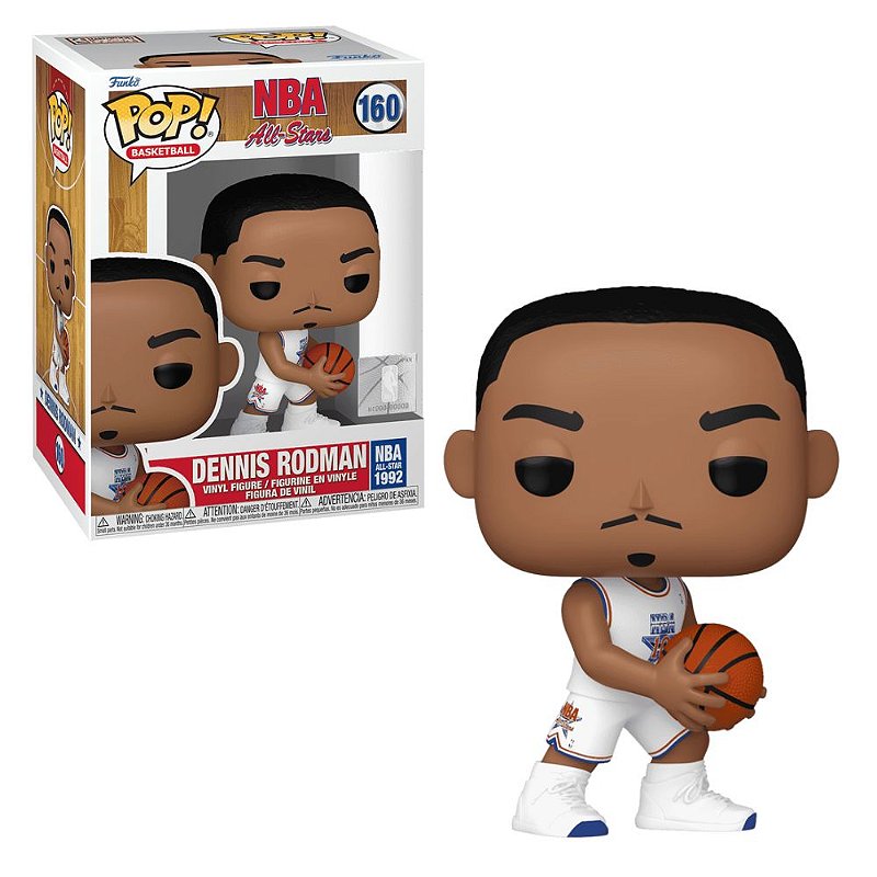 Funko Pop NBA All Stars 160 Dennis Rodman - Game Games - A Loja Mais ...