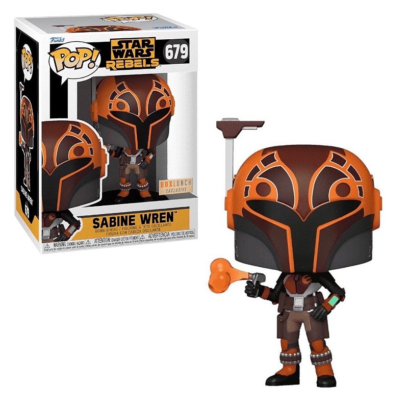 Funko Pop Star Wars Rebels 679 Sabine Wren Exclusive - Game Games - A ...