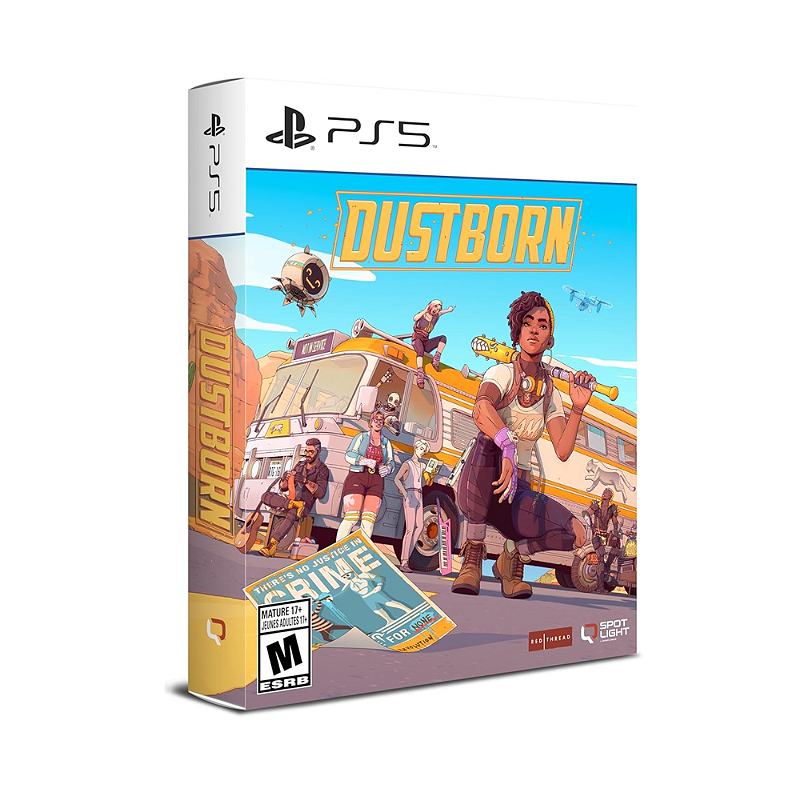 Dustborn Limited Retail Edition - PS5 - Game Games - A Loja Mais POP do Brasil | Vem Conhecer!