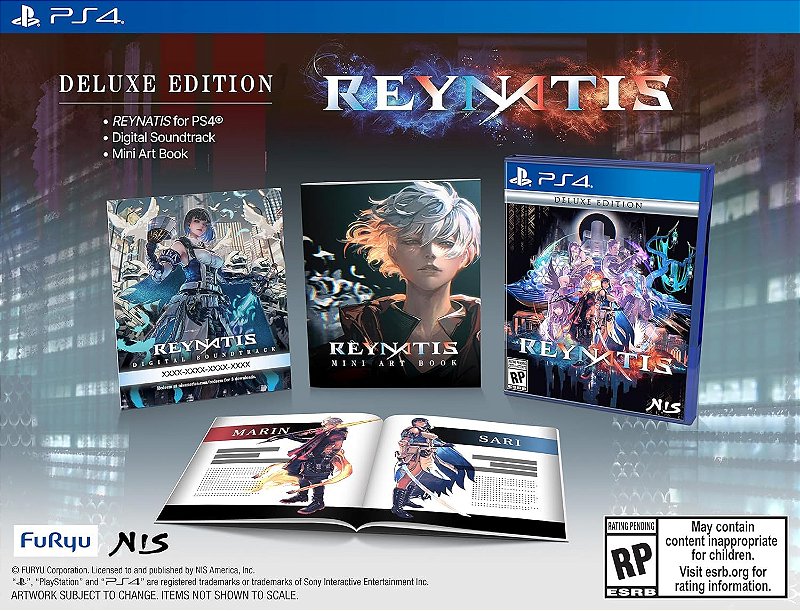 Reynatis Deluxe Edition - PS4 - Game Games - A Loja Mais POP do Brasil ...