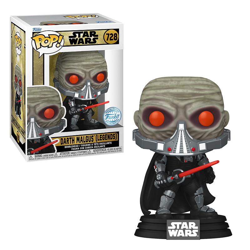 Funko Pop Star Wars 728 Darth Malgus Legends Special Edition - Game ...
