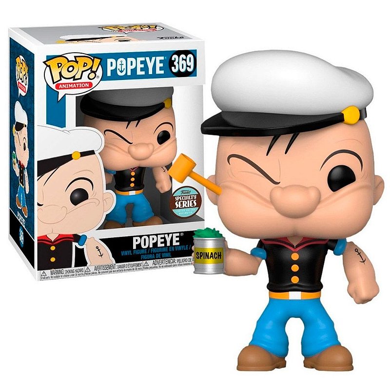 Funko Pop Popeye 369 Popeye Exclusive - Game Games - A Loja Mais POP do ...