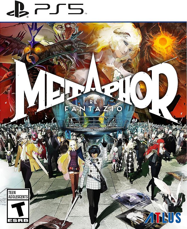 Metaphor ReFantazio Launch Edition - PS5 - Game Games - A Loja Mais POP do Brasil | Vem Conhecer!