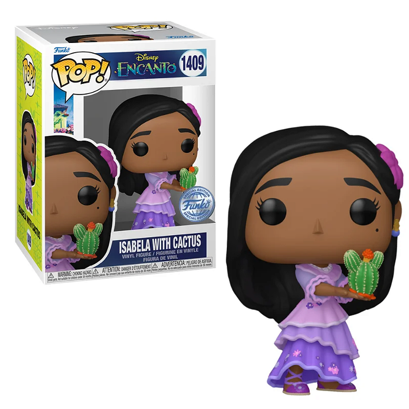 Funko Pop Disney Encanto 1409 Isabela With Cactus Exclusive - Game ...