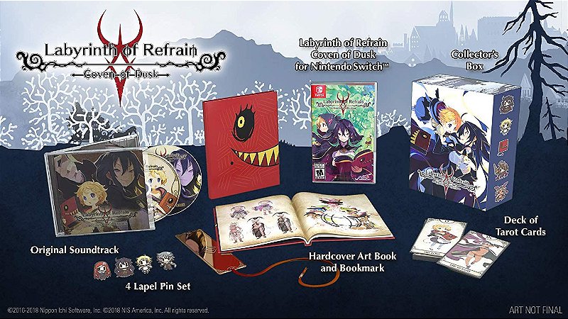 Labyrinth of Refrain Coven of Dusk Limited Edition - Switch - Game ...