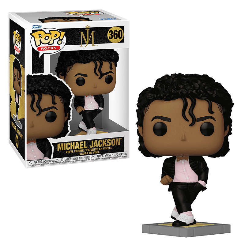 Funko Pop Rocks MJ 360 Michael Jackson Billie Jean - Game Games - A ...