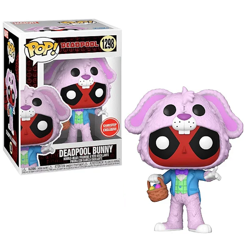 Funko Pop Marvel Deadpool 1298 Deadpool Bunny Exclusive - Game Games ...