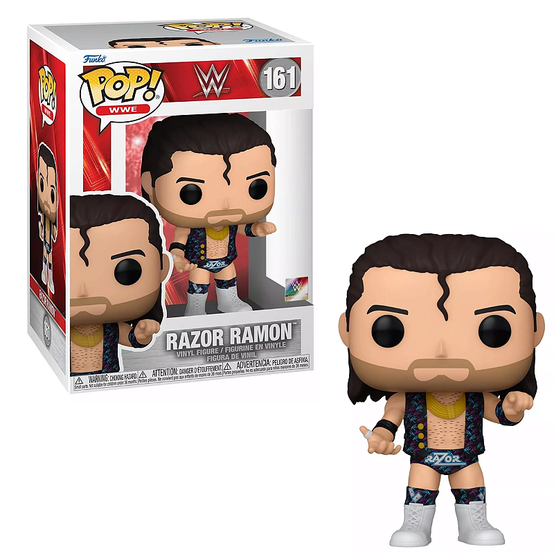Funko Pop WWE 161 Razor Ramon - Game Games - A Loja Mais POP do Brasil ...