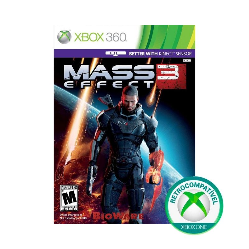 Mass Effect 3 - Xbox 360 / Xbox One - Game Games - A Loja Mais POP do ...