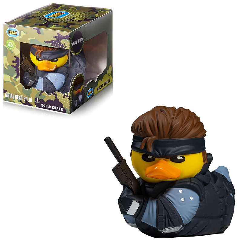 TUBBZ Metal Gear Solid Solid Snake Rubber Duck Boxed Edition - Game ...