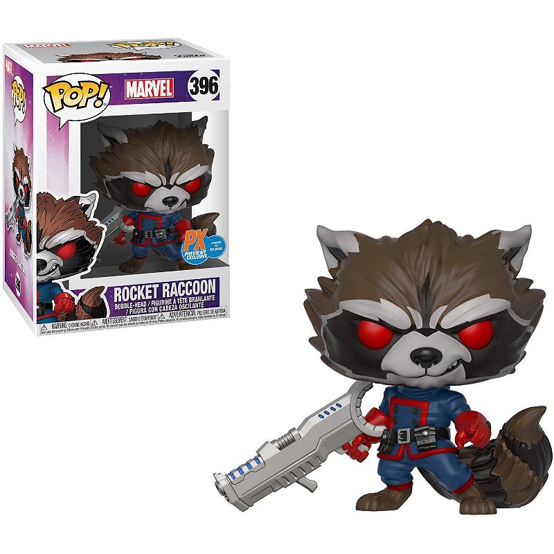 Funko Pop Marvel 396 Rocket Raccoon PX Exclusive - Game Games - A Loja ...