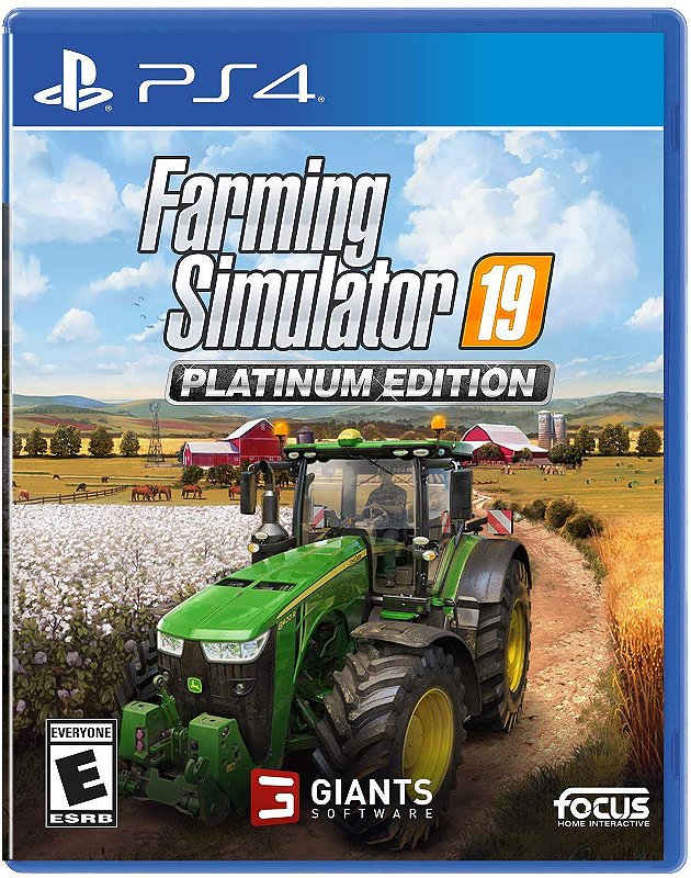 Farming Simulator 19 Platinum Edition - PS4 - Game Games - A Loja Mais ...
