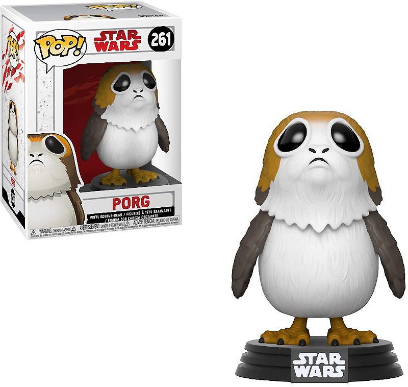 Funko Pop Star Wars The Last Jedi 261 Porg - Game Games - A Loja Mais ...