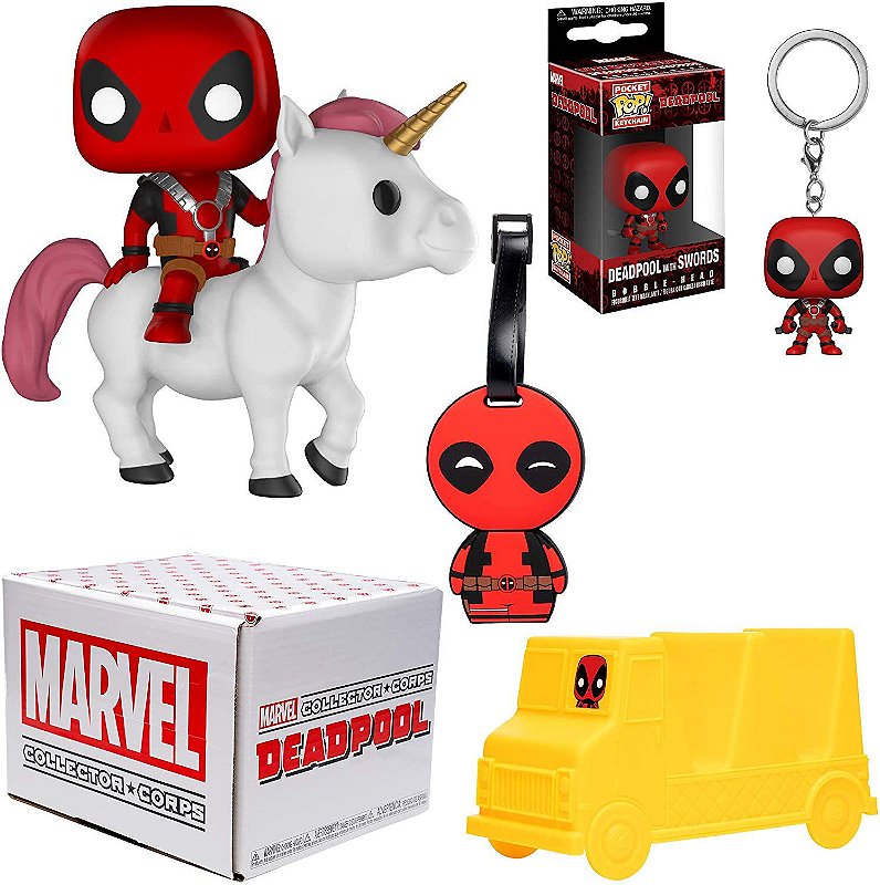 Funko Pop Collectors Box Deadpool - Game Games - A Loja Mais POP do ...