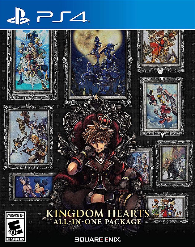 Kingdom Hearts All-In-One Package - PS4 - Game Games - A Loja Mais POP ...